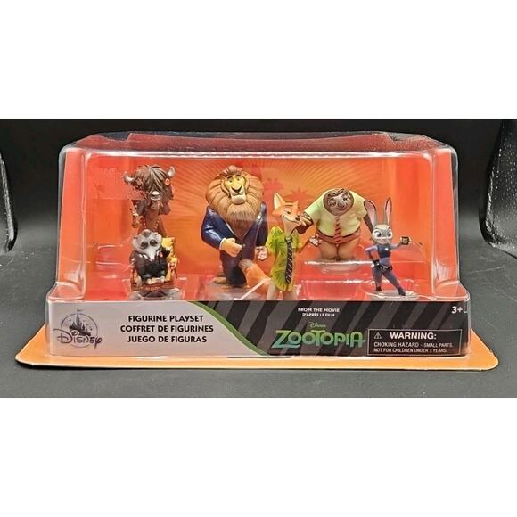 Disney | Toys | Zootopia Disney Store Deluxe Figurine Playset Figure ...